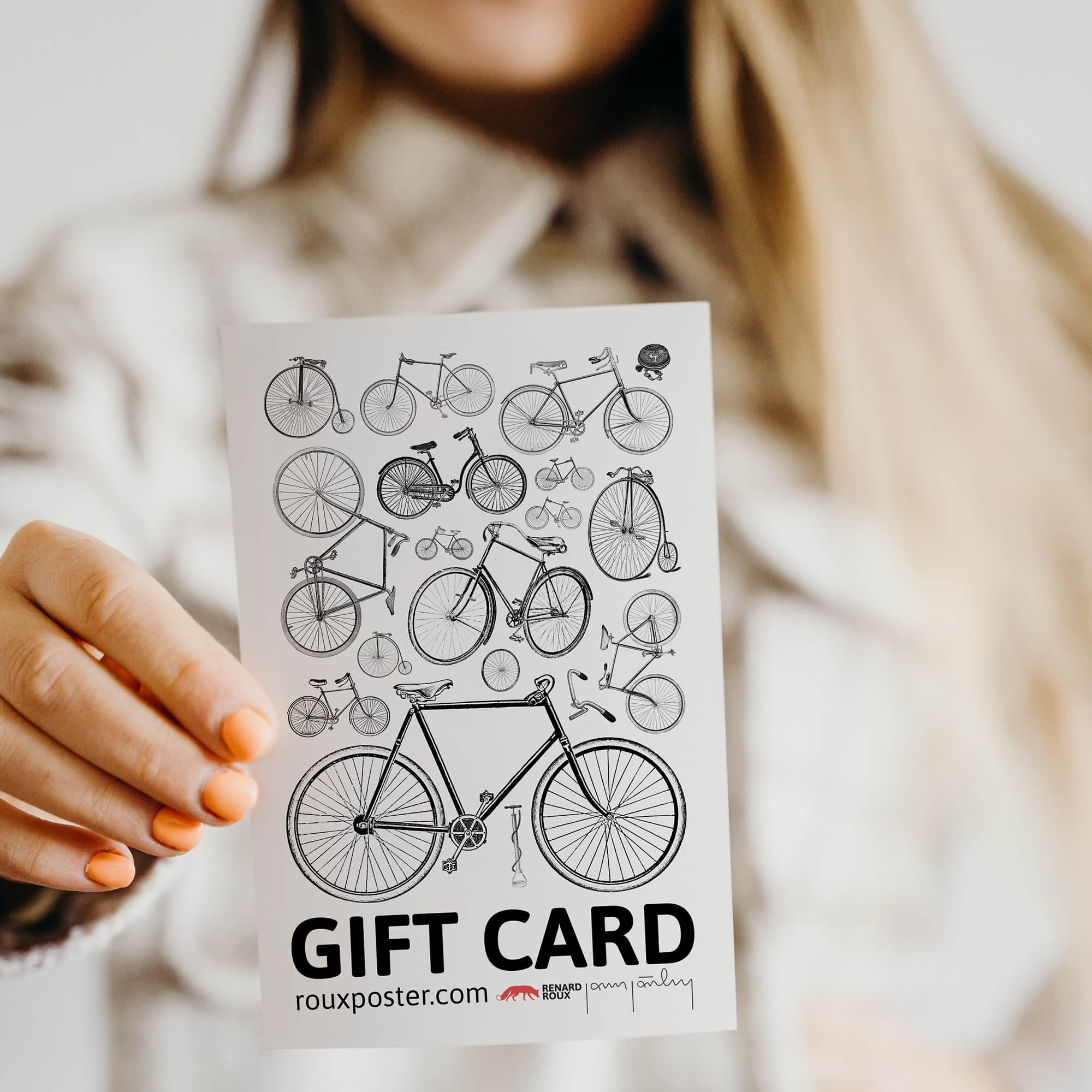 Renard Roux Gift Cards - give the gift of choice – rouxposter.com
